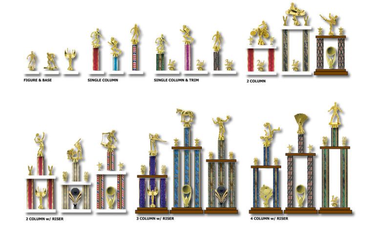 Custom Trophy Columns, Cups & Trophies