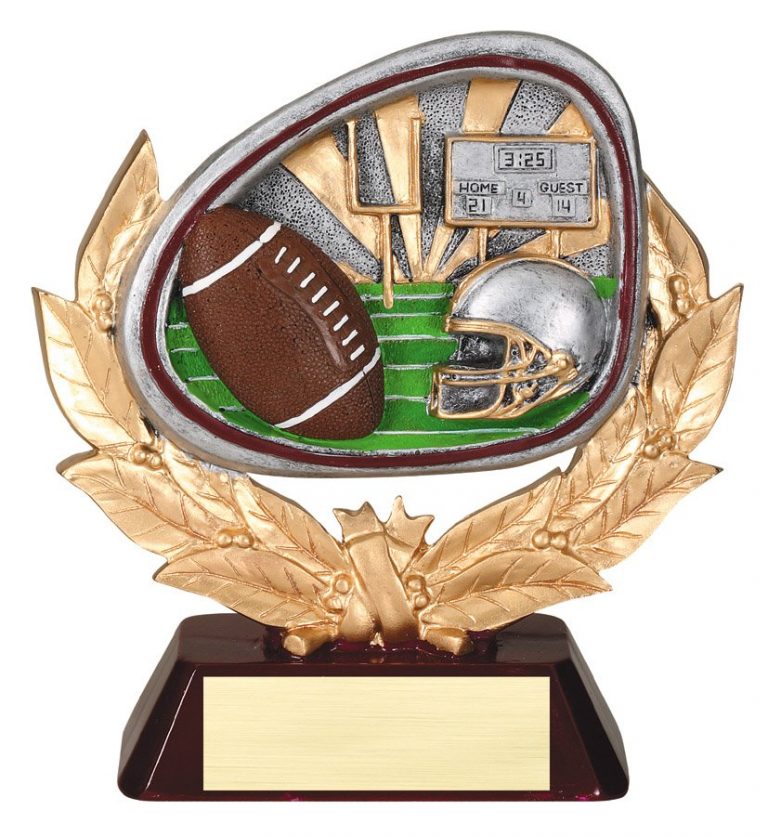 Custom Youth Football Trophies & Awards at Mission Awards