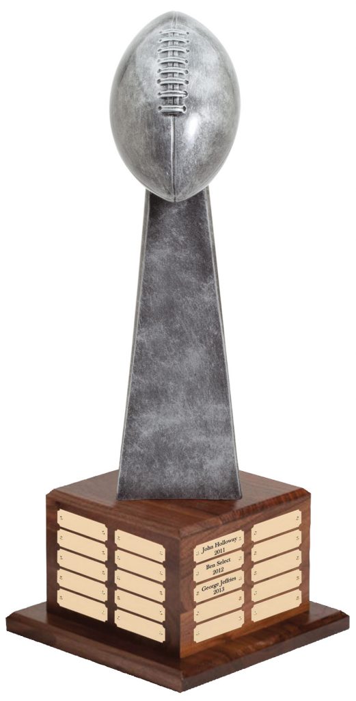Custom Youth Football Trophies & Awards at Mission Awards