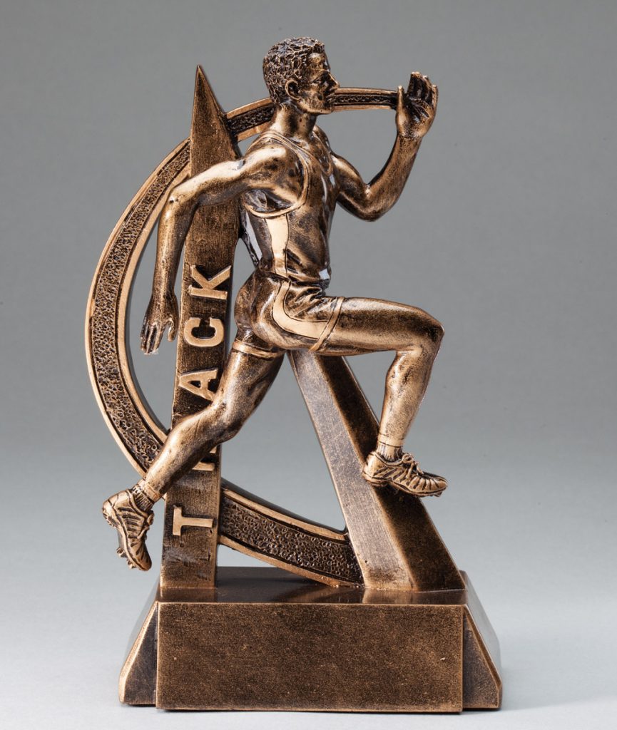 Custom Engraved Track & Cross Country Trophies at Mission Awards