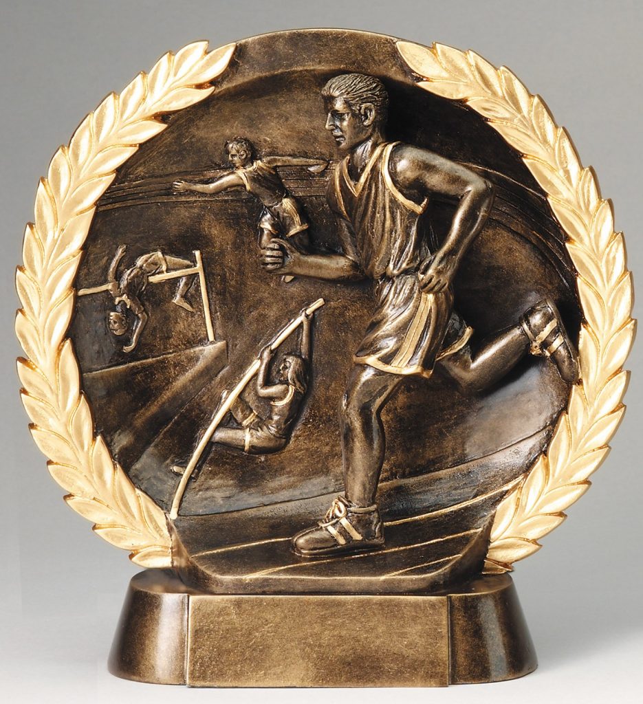 Custom Engraved Track & Cross Country Trophies at Mission Awards