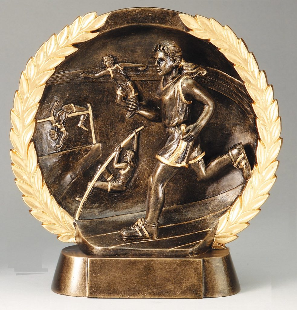 Custom Engraved Track & Cross Country Trophies at Mission Awards