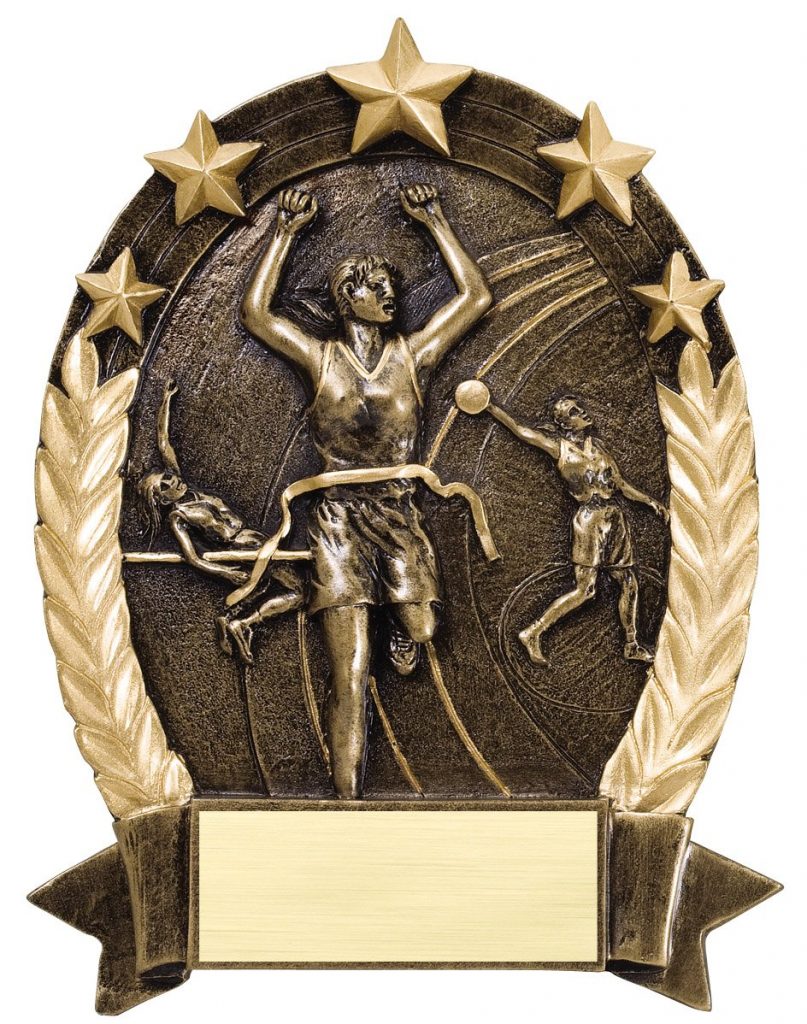 Custom Engraved Track & Cross Country Trophies at Mission Awards