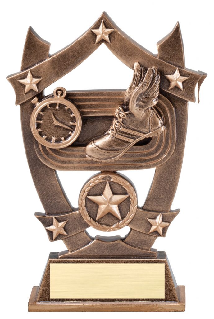 Custom Engraved Track & Cross Country Trophies at Mission Awards