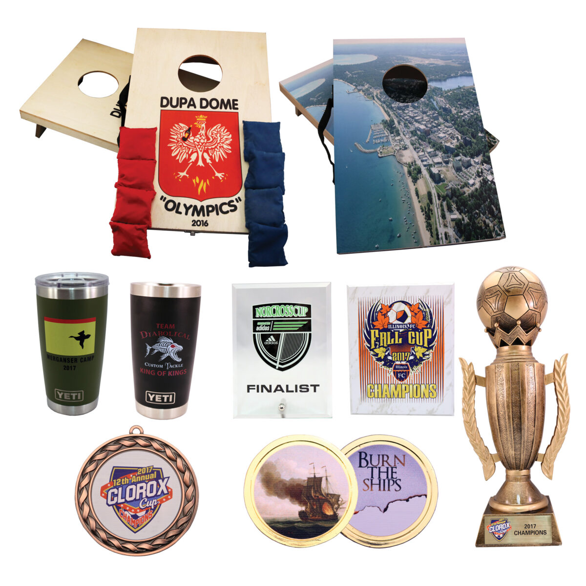 Custom UV Printed Products - Plaques, Acrylic and Crystal Awards at ...